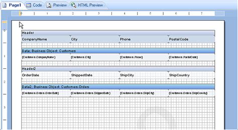 stimulsoft master detail tabular report using business objects stimulsoft