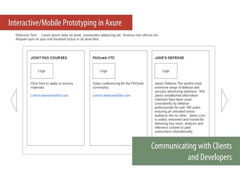 Mobile Prototyping In Axure Ppt