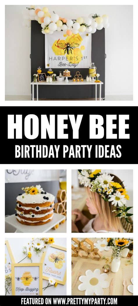 Honey Bee Birthday Party — Pretty My Party