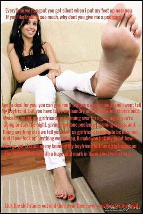 Pedicure Slave First Caption Attempt Scrolller