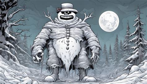 Evil Snowman Upscaled 1 By Mpkred6 On Deviantart