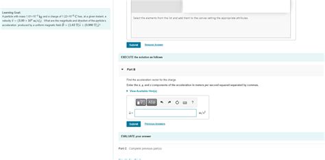 Solved Learning Goal A Particle With Mass Kg And Chegg