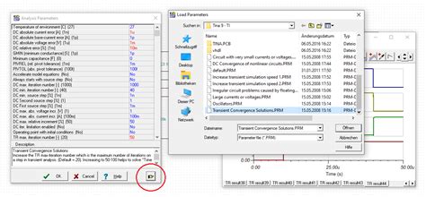 Tina Ti Transient Analysis Fails Because Of Convergence Problem Amplifiers Forum