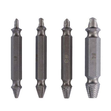 PC SET EASY OUT DAMAGED SCREW EXTRACTOR DRILL BIT Grandado
