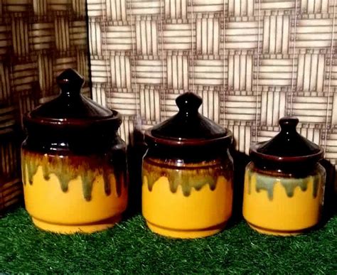 Round 3 Piece Jar Set At Rs 230 Piece In Khurja Id 26534133912