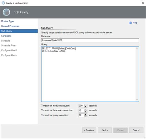 Examples Of Custom Query Based Monitors In The System Center Management Pack For Sql Server