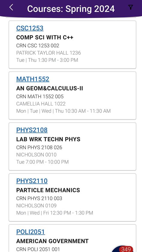 Spring Classes Rlsu