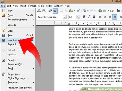 6 Ways To Use Openoffice Writer Wikihow