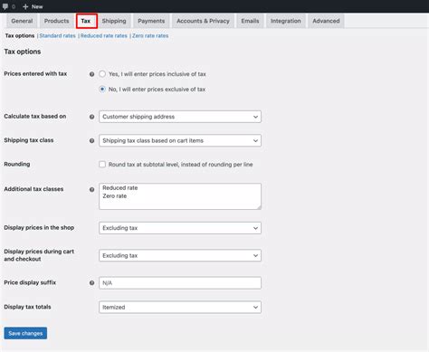 How To Configure WooCommerce Tax Rate Settings 2025
