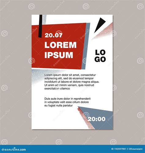 Russian Avant Garde Soviet Constructivism Geometric Background Vector Illustration