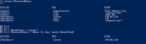 How To Work With INI File Using Powershell