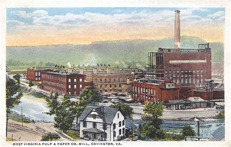 West Virginia Pulp And Paper Company Mill Covington Va