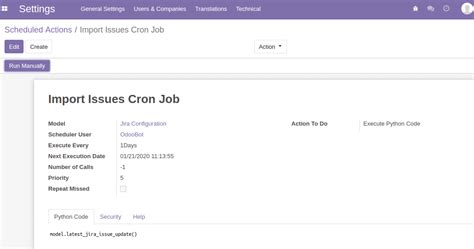 Odoo Jira Connector Macrofix