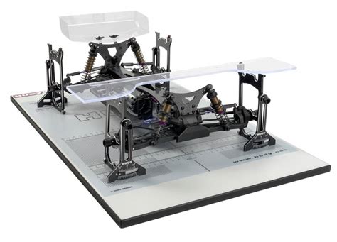 Red RC Hudy Th Off Road Set Up System