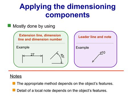 Engineering Drawing Chapter 07 Dimensioning Ppt