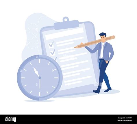 To Do List Work Planning Or Schedule Concept Productive Businessman