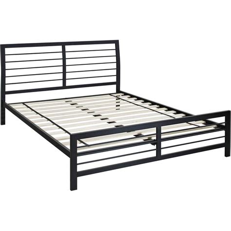 Rest Rite 18 In Queen Metal Platform Bed Frame Hdbb441qn The Home Depot