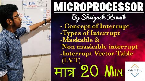 Interrupt Types Of Interrupt Interrupt Vector Tableivt Youtube
