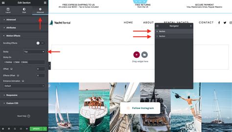 Creating A Sticky Header Wordpress Websites For Businesses Artists Bloggers Shops And More