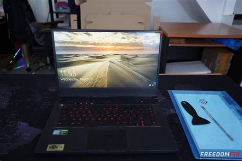 รับเปลี่ยนจอโน๊ตบุ๊ค Notebook Asus Rog Zephyrus M Gu502gu Az067t 240hz จอไม่ติด จอแตก จอร้าว จอ