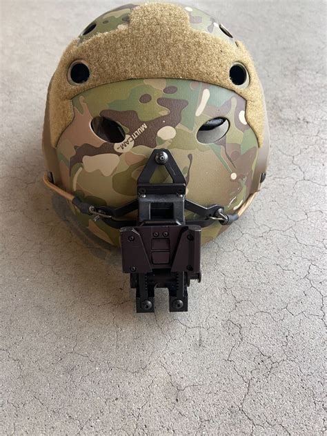 Ops Core Multicam Carbon Helmet Medlrg W Wilcox Black G01 Nvg Dovetail Mount 4614008392