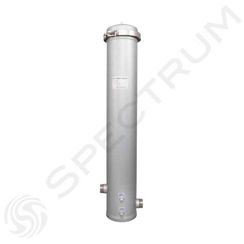 Spectrum Inox 7 X 40 Multi Round Stainless Steel Filter Housing 2