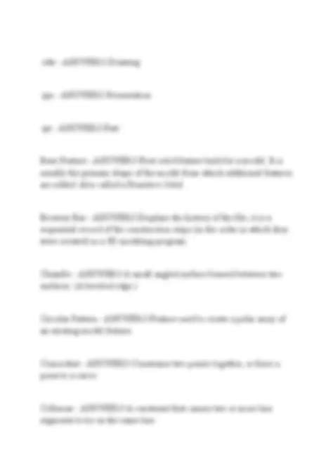 Autodesk Inventor Certification Test Questions And Answers 2025 Exams Advanced Education Docsity