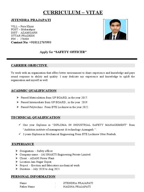 Pankaj Kumar Resume Pdf