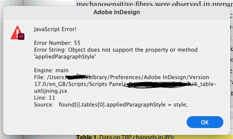 Solved Find Inline Tables And Apply Paragraph Style Adobe Community 13230986