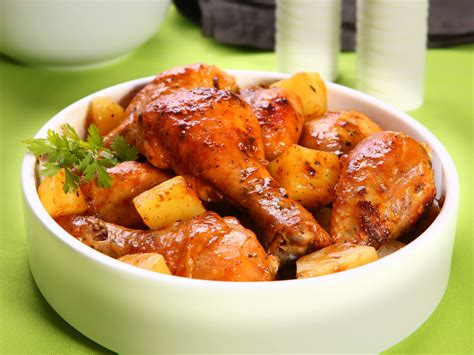 Jantar De Frango Assado