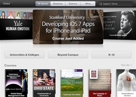 actualización a ios 7 del curso de itunes u de stanford