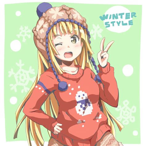 Safebooru 1girl Bang Dream Bangs Blonde Hair Blush Brown Hat