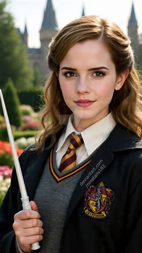 Hermione Granger Hogwarts Portrait By Ninetails182 On Deviantart
