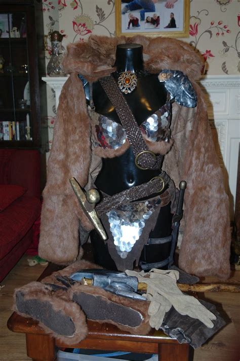 Red Sonja Fantasy Props Burlesque Costume Red Sonja