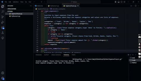 Video Wajid Iqbal On Linkedin Pythoninternship Codealpha Python