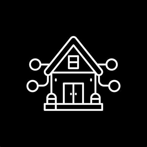House Line Inverted Icon 41692462 Vector Art At Vecteezy