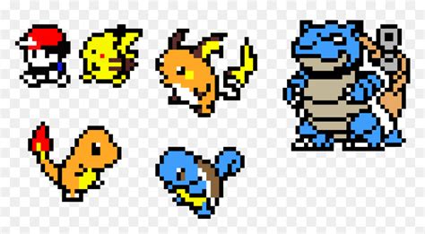 Pokemon Sprites Pixel Art Hd Png Download Vhv