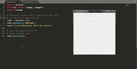 Dice Rolling Simulator Python Game Source Code Included Dataflair