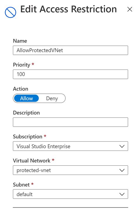 Securing Azure Functions Using An Azure Virtual Network Software Engineering