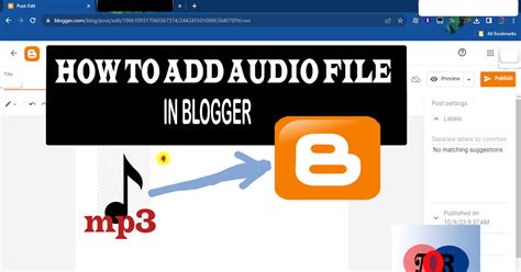 how to add audio file in blogger swahili version jinsi ya kuweka