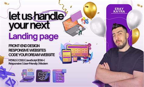 Develop A Responsive Website Using Html Css And Javascript Frontend
