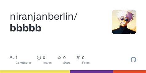 Github Niranjanberlinbbbbb