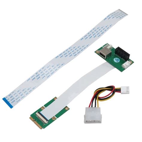Pci E To Pci E Express X Adapter Card Riser Graphics Mini Pci E To Pci E X Adapter Card For