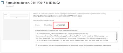 Créez Et Insérez Un Formulaire Web Pas à Pas And Video Sendethic