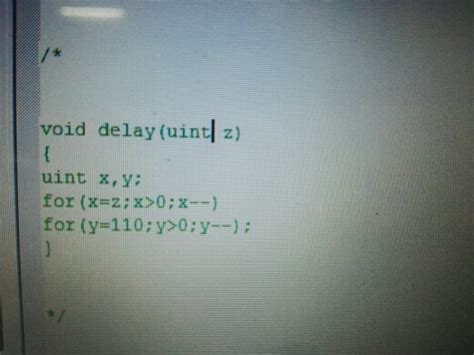 延时函数，关于uint和uchar的区别 Csdn问答
