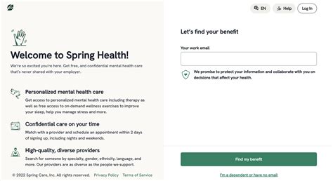 How Do I Sign Up For A Spring Health Account Spring Health