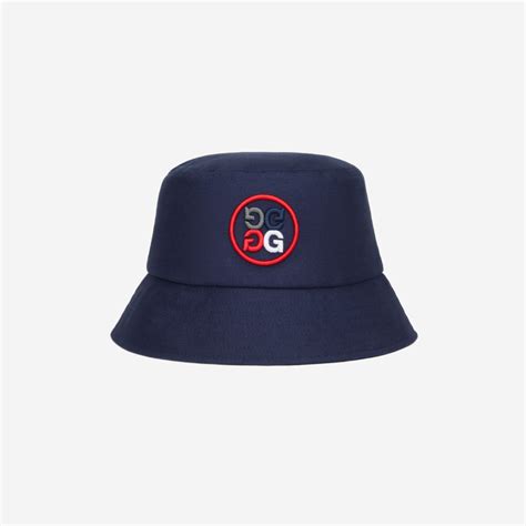 지포어 그라디언트 서클 지스 우븐 버킷햇 트와일라잇 Gfore Kream