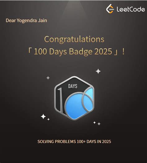 100daysofcode Leetcode Learningjourney Problemsolving Growthmindset Consistency Dsa