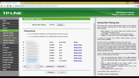 How To Block Wifi Users On Tp Link Router Wireless Mac Filtering