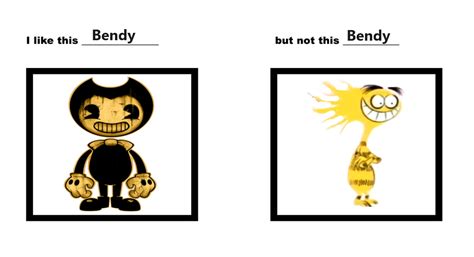 I Like This Bendy But Not This Bendy By Maxiethefox2005 Deviantart